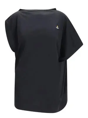 VIVIENNE WESTWOOD Hebo Oversized Asymmetric Top - Black