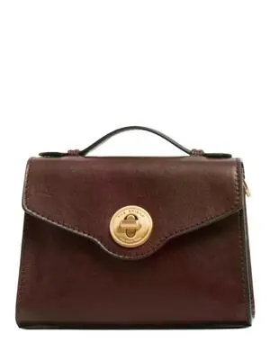 THE BRIDGE THE BRIDGE Leather Tote Bag Brown
