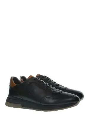 LA MARTINA Buttero Lace-up Sneakers - Black