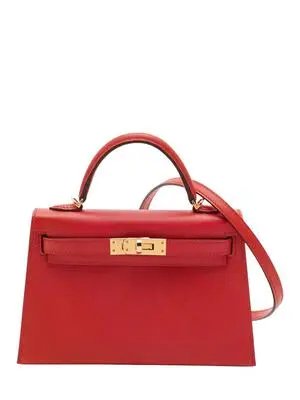 HERMÈS Hermès Mini Kelly II Sellier Cross Body Bag