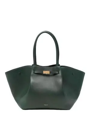 DEMELLIER DEMELLIER Grained Leather Tote Bag Green
