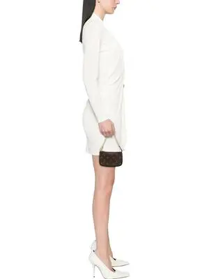 LOUIS VUITTON Mini Pochette Accessoires Handbag - Brown
