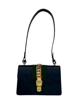 Gucci Sylvie Satchel - Blue