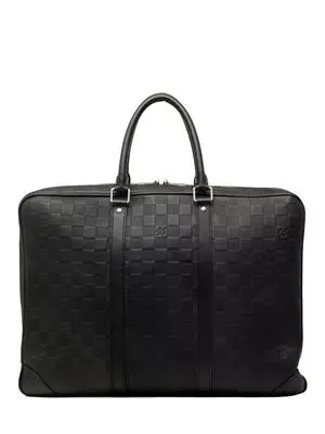 LOUIS VUITTON Damier Infini Business Bag - Black