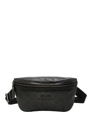 Gucci Gg Imprimé Belt Bag - Black