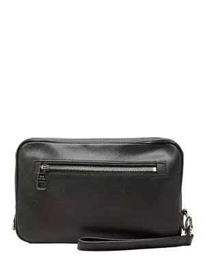 LOUIS VUITTON Taiga Kasai Clutch Bag - Black