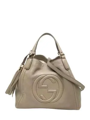 Gucci Gucci Soho Satchel Bag Brown