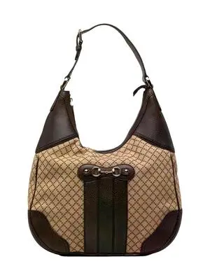 Gucci Diamante Canvas Catherine Shoulder Bag - Neutrals
