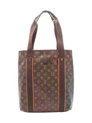 LOUIS VUITTON Monogram Cabas Beaubourg Tote Bag - Brown