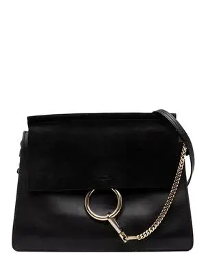 Chloé Faye Crossbody Bag - Black