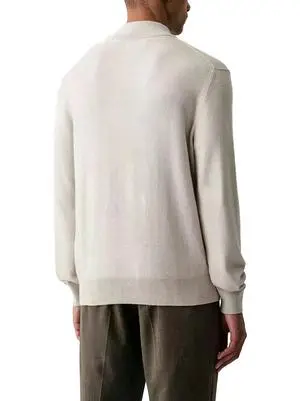 Marc O'polo High-neck Fine Knit Sweater - Neutrals