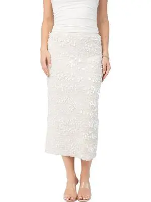 IN FEBRUARY In February Lavana Sequin Midi Skirt