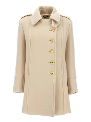TOM FORD TOM FORD Single-Breasted Wool Coat