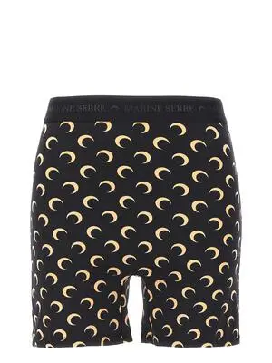 MARINE SERRE Moon Printed Cyclist - Black