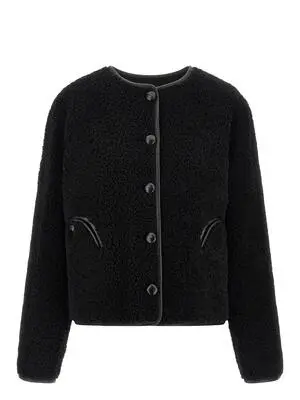 BLAZÉ MILANO BLAZÉ MILANO Reversible Suede And Shearling Jacket
