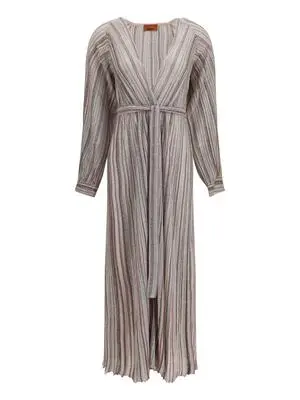 Missoni Long Sequin Cardigan Dress - Multicolor