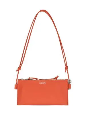 Loewe Calfskin Joya Clutch Bag - Orange