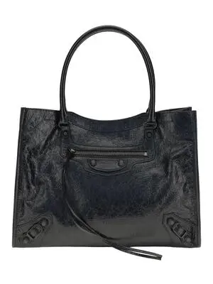 Balenciaga Small Le City Tote Bag - Black