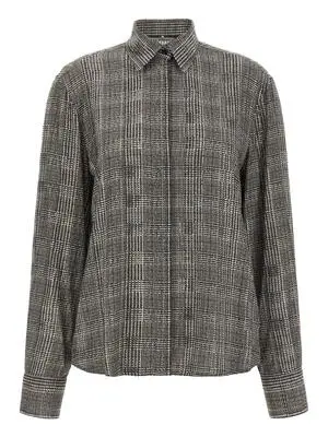 ERMANO SCERVINO Ermanno Scervino All-Over Rhinestone Prince Of Wales Shirt