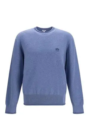 Loewe Cotton And Cashmere Sweater - Blue
