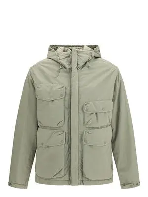 C.P. COMPANY T-flatt Nylon Goggle Jacket - Gray