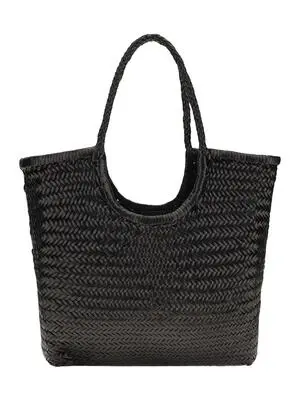 Dragon Diffusion Diagonal Triple Jump Tote Bag - Black