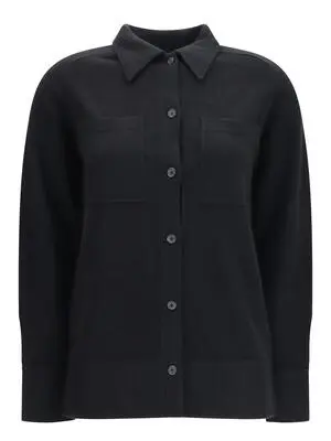 TOTEME Toteme Cashmere Shirt Black