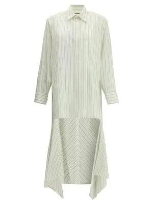 Phoebe Philo Cotton Chemisier Dress - Multicolor