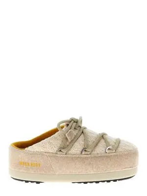 Moon Boot X Guest In Residence Mules - Cream