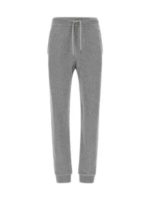 Balmain Cashmere And Mohair Joggers - Gray