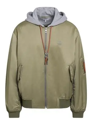 Loewe Technical Fabric Bomber Jacket - Green