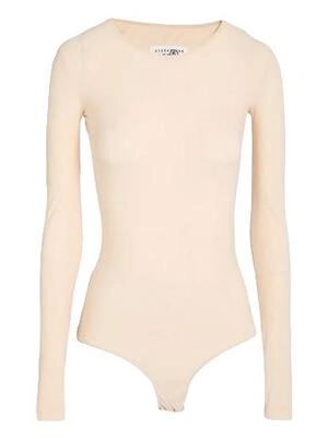 MAISON MARGIELA MM6 MAISON MARGIELA Polyamide Bodysuit Beige