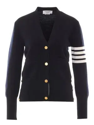 Thom Browne Milano Classic Cardigan - Blue