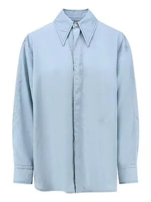 Bottega Veneta Parachute Viscose And Silk Blend Shirt - Multicolor