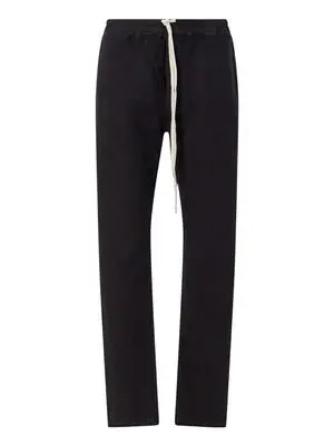Rick Owens Berlin Cotton Trousers - Black