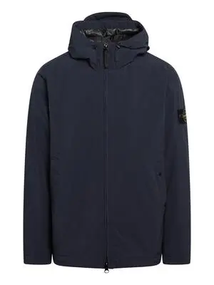 Stone Island Technical Hooded Jacket - Blue
