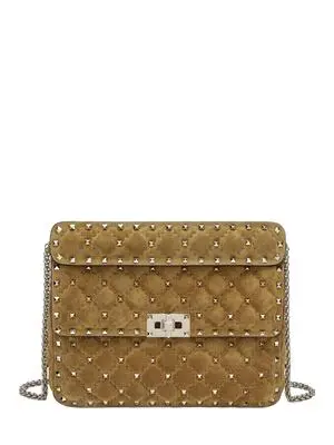 Valentino Garavani Medium Rockstud Spike Bag - Cream