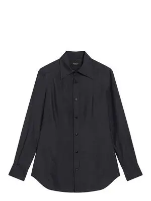 Gucci Silk Poplin Shirt - Blue