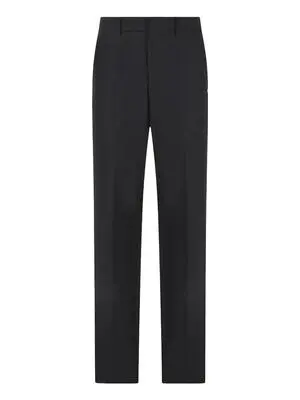 Amiri Tailored Wool Trousers - Black