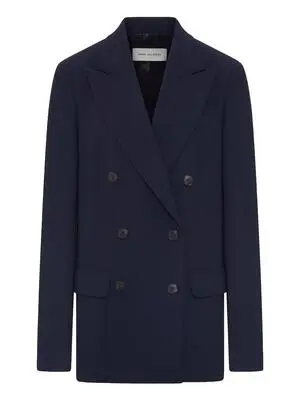 Dries Van Noten Double-breasted Blazer - Blue