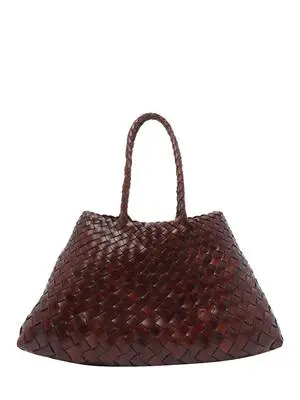 Dragon Diffusion DRAGON DIFFUSION Small Santa Croce Handbag Brown