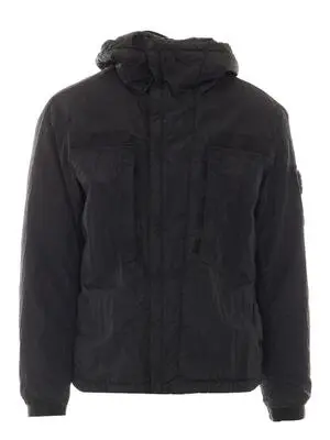 STONE ISLAND Stone Island Men Warp Rib Nylon-Tb Logo Parka