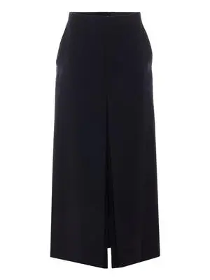 AURALEE AURALEE Pencil Skirt With Front Slit
