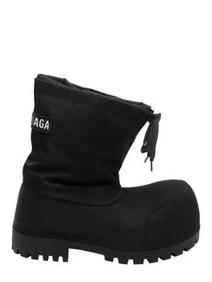 Balenciaga Alaska Low Booties - Black