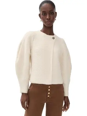 Ba&sh Fida Cardigan Ecru