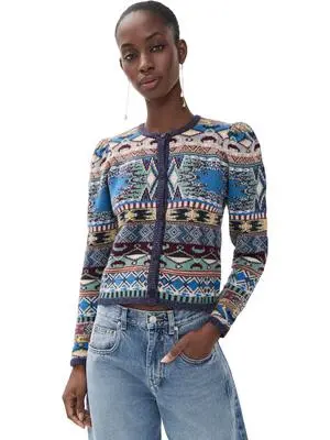Ba&sh Maja Cardigan - Multico