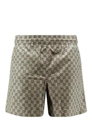 Gucci Poplin Bermuda Shorts - Multicolor