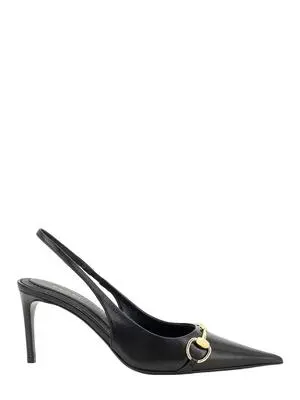 Gucci Leather Pumps - Black