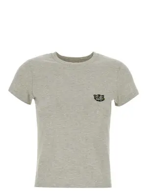 Kenzo Kenzo Women Wild Tiger T-Shirt Gray