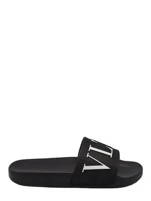 Valentino Garavani Vltn Flip Flops - Black